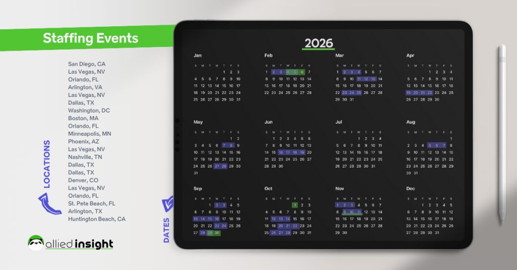 Your Guide to Staffing Events in 2026
